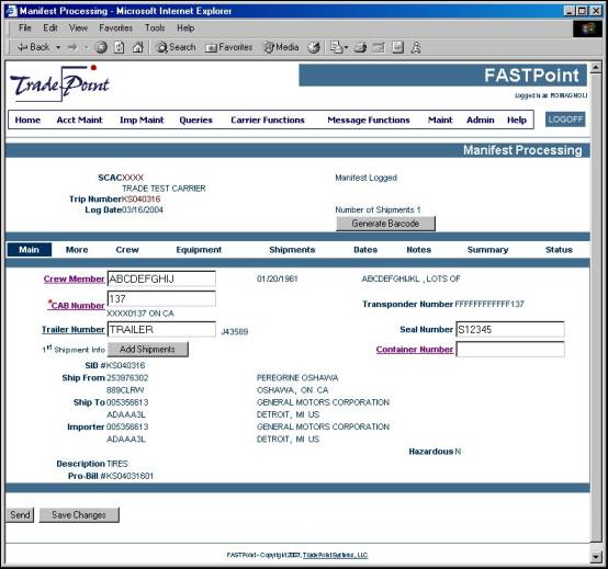 FASTPoint Procedures Documentation (LIV)
